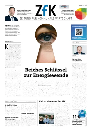 E-Paper: Zeitung für kommunale Wirtschaft